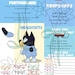 Bluey Party Games, Keepy Uppy, Feather Wand, Pin the Tail, Long Dog ...