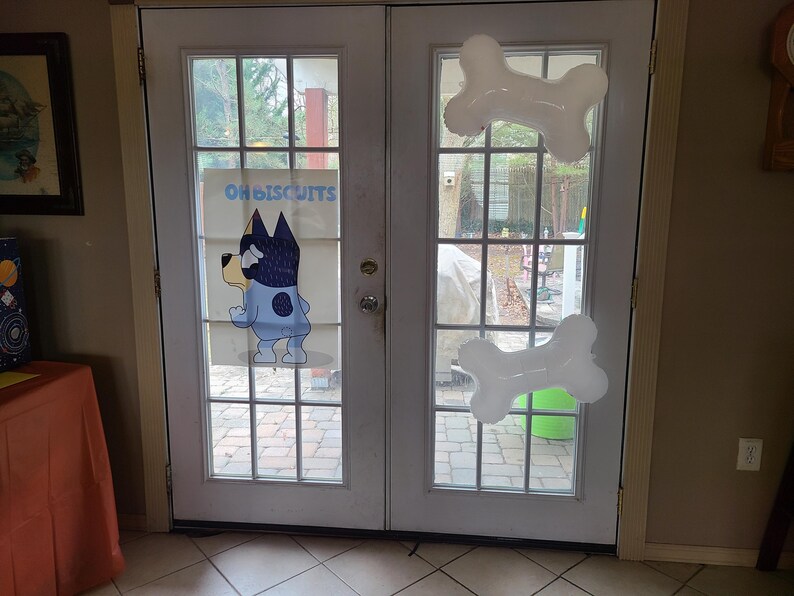 Bluey Party Games, Keepy Uppy, Feather Wand, Pin the Tail, Long Dog ...