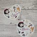 Little Miss Fortune Water Proof Sticker Set, Gaming Stickers, Glossy, 2 ...