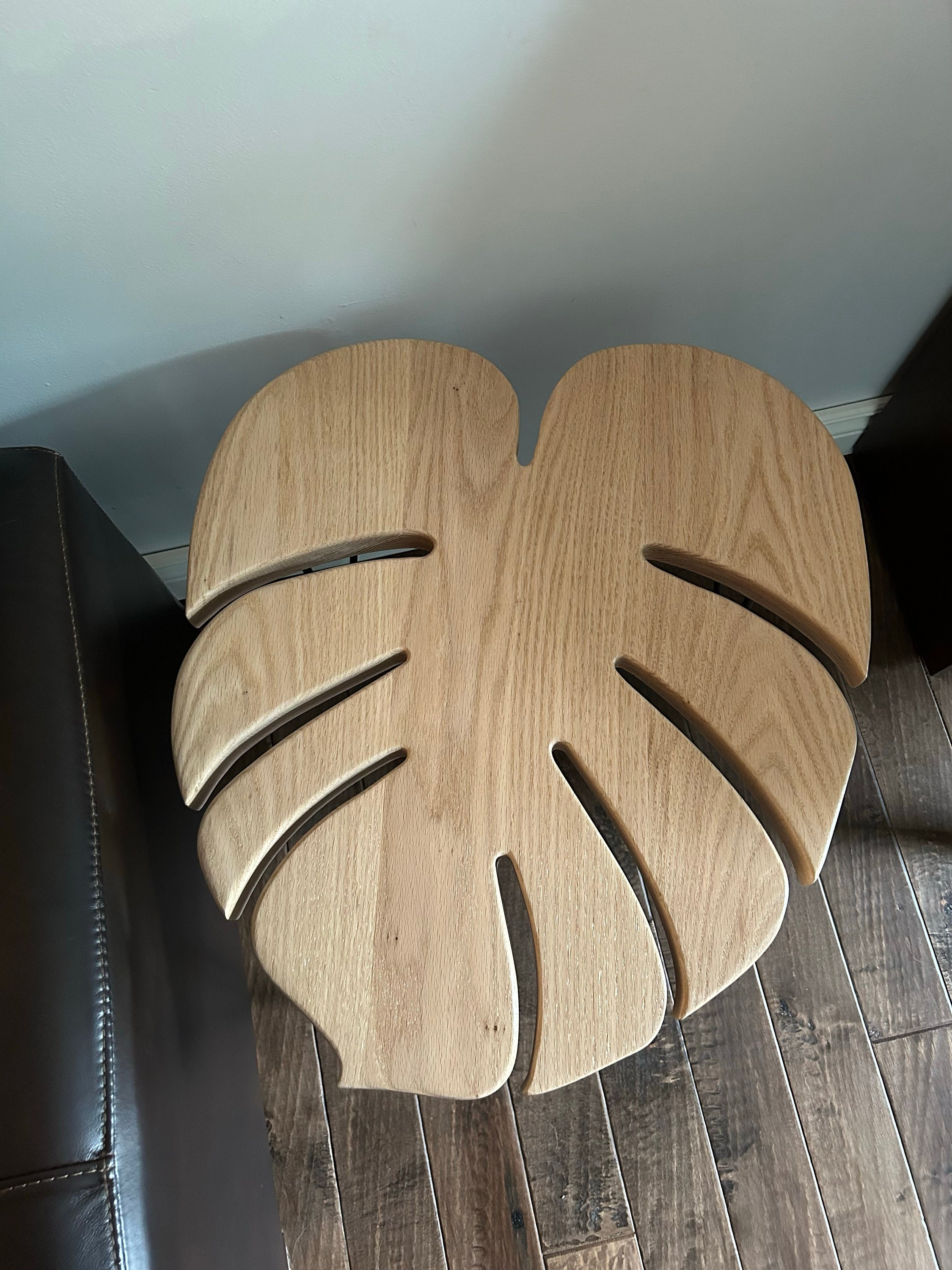 Monstera Side Table | Home Decor | Side Table | Coffee Table | Plant ...