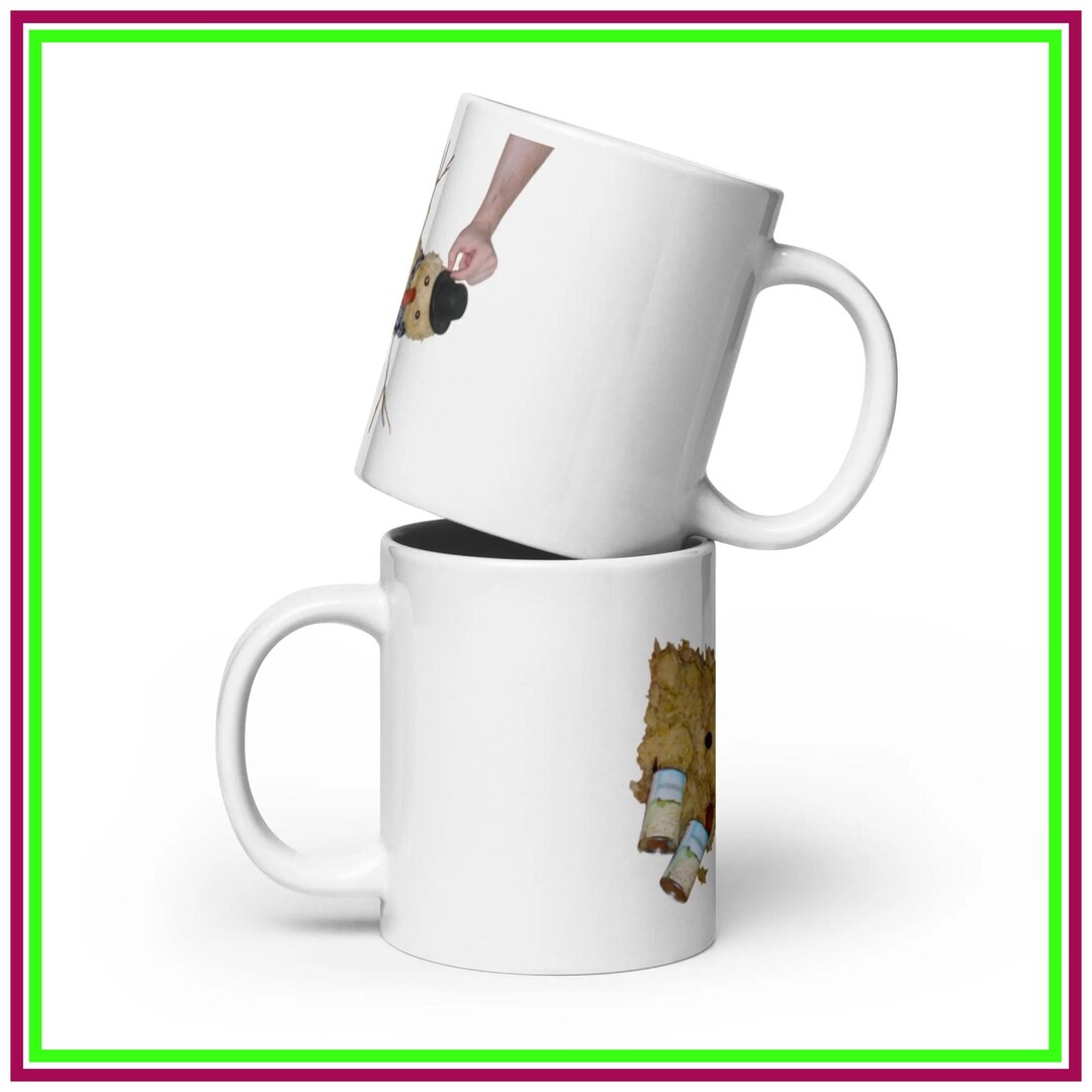 Funny Christmas Mug – Cursed Sauerkraut Snowman – 20oz Holiday Horror ...
