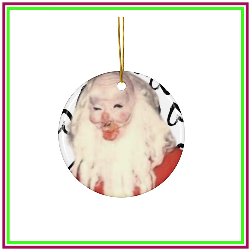 Weird Santa Decor - Etsy