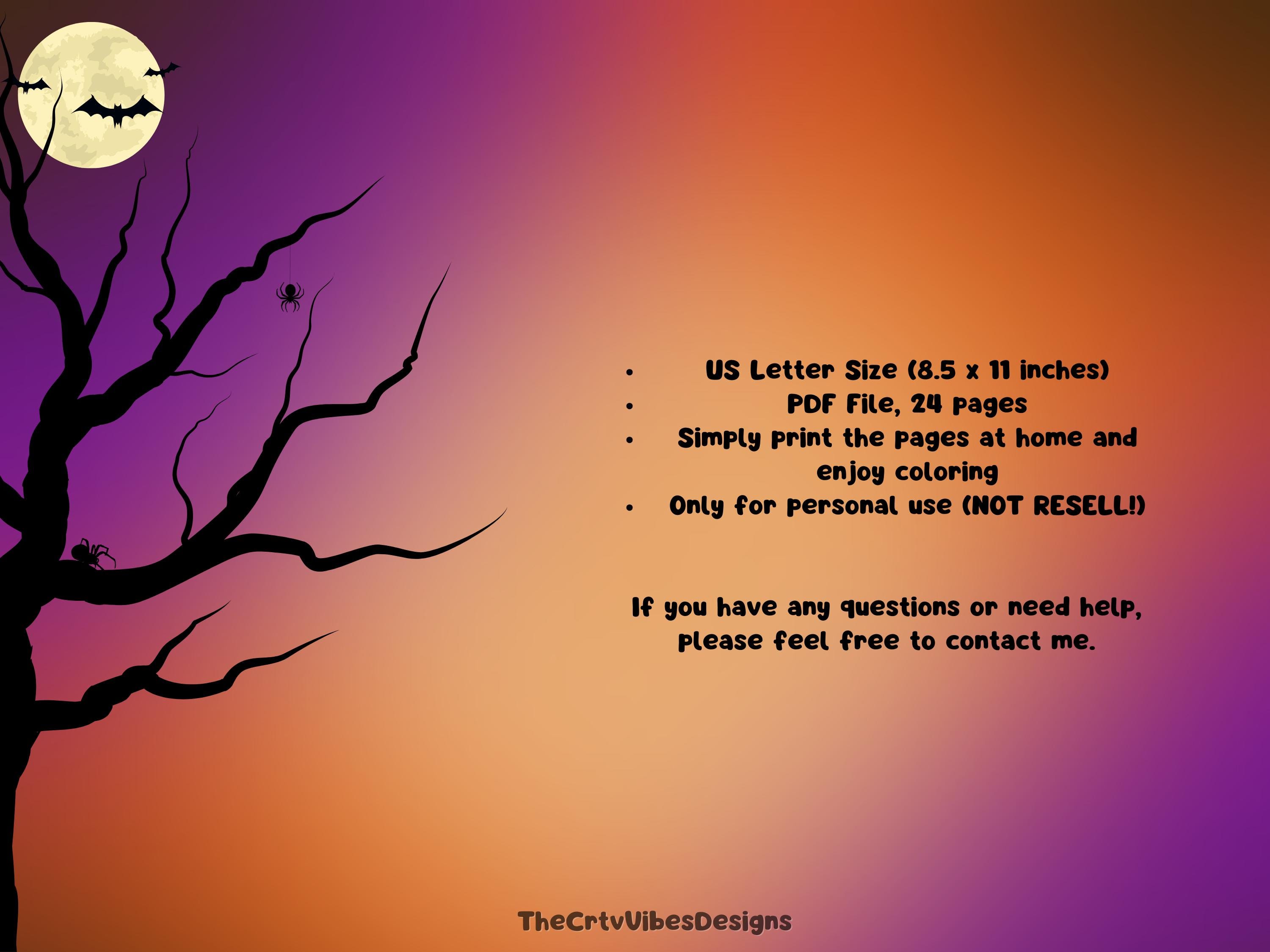 24 Printable Halloween Activity Sheets for Kids With Math Games and ...