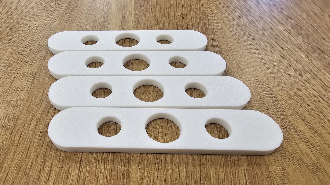 4 X HEAVY DUTY Perfect-fit Blind Window Handle Spacer Packers 4mm Thick ...