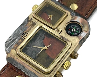 Wrist Watch With Compass - Etsy