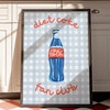 Diet Coke Guest Check Poster - DIGITAL DOWNLOAD - Etsy