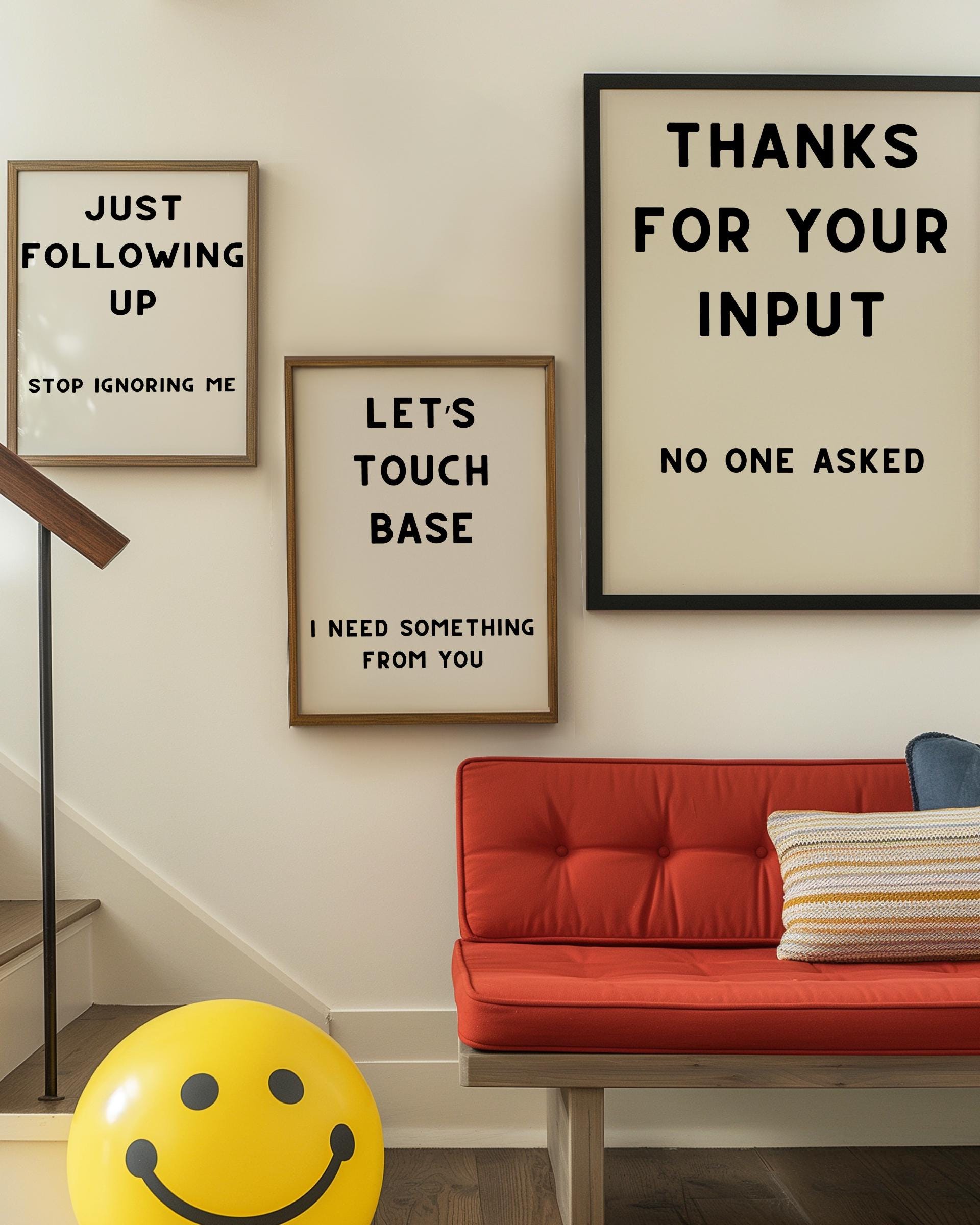 Funny Office Wall Art Set: Corporate Humor Prints - Digital Download - Etsy