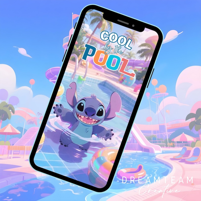 STITCH Birthday Video Invitation Editable Stitch WATERPARK Party ...