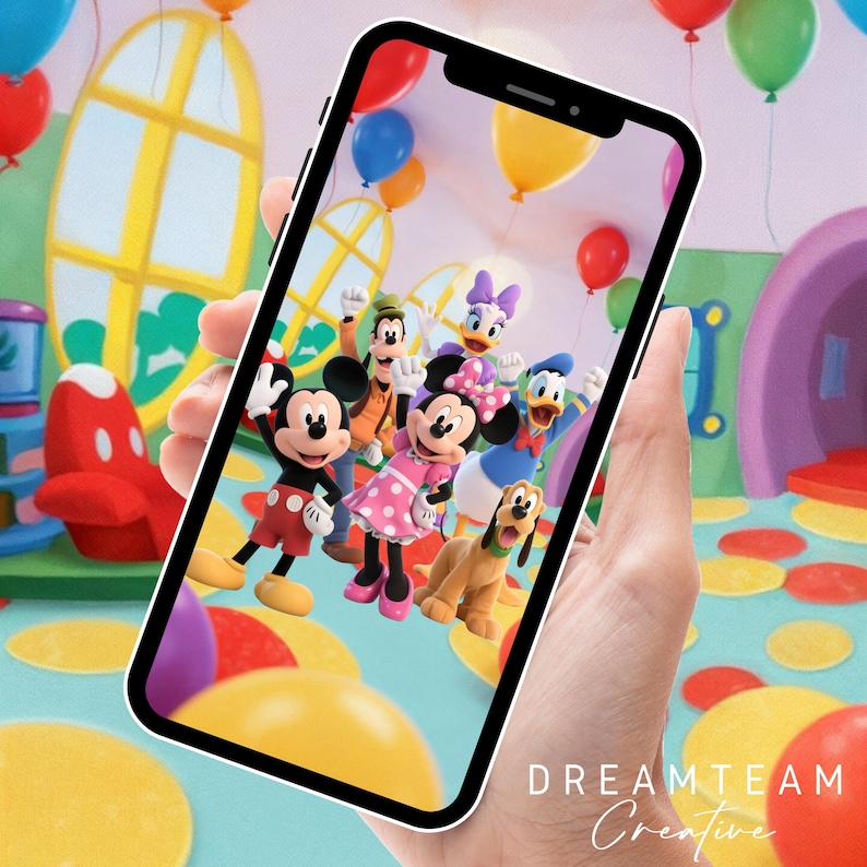 Mickey Clubhouse Birthday Video Invitation: Animated Club House Party ...
