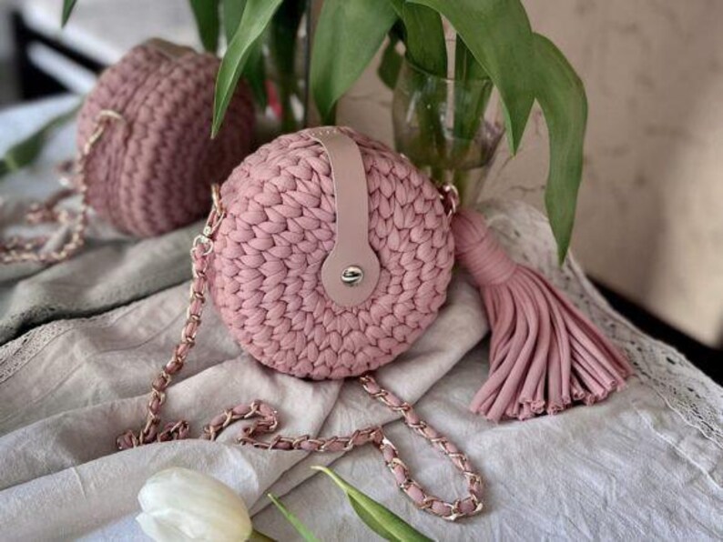 Round Bag Crochet Pattern, Bag Amigurumi Pattern, Crochet Pattern, Bag ...