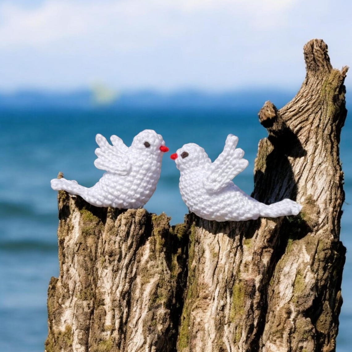 Doves Crochet Pattern Doves Amigurumi Pattern Birds Crochet Pattern ...
