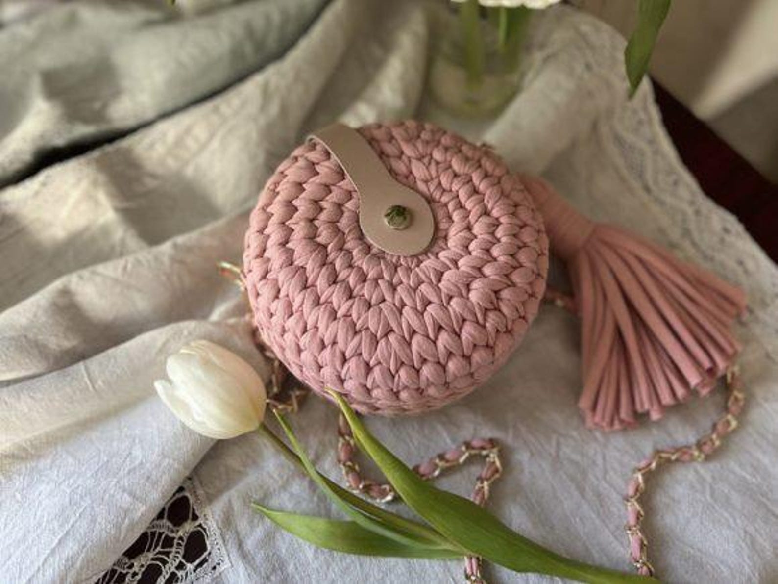 Round Bag Crochet Pattern, Bag Amigurumi Pattern, Crochet Pattern, Bag ...