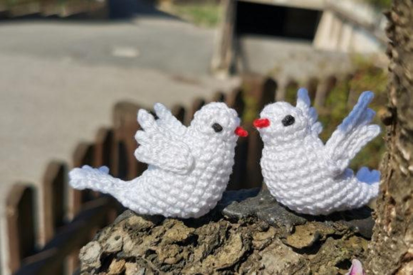 Doves Crochet Pattern Doves Amigurumi Pattern Birds Crochet Pattern ...