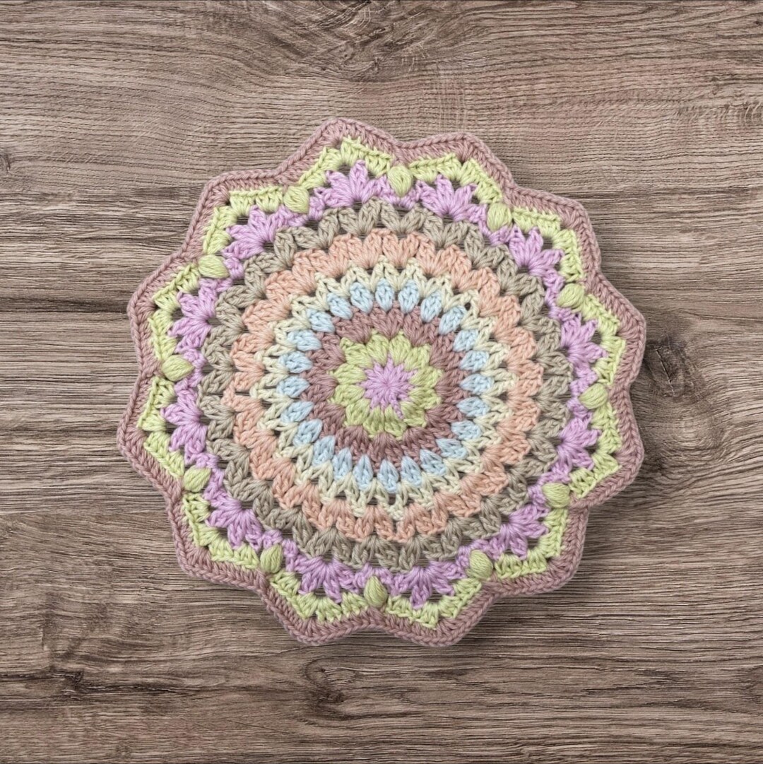 Mandala Crochet Pattern,mandala Amigurumi Pattern, Crochet Pattern, No ...