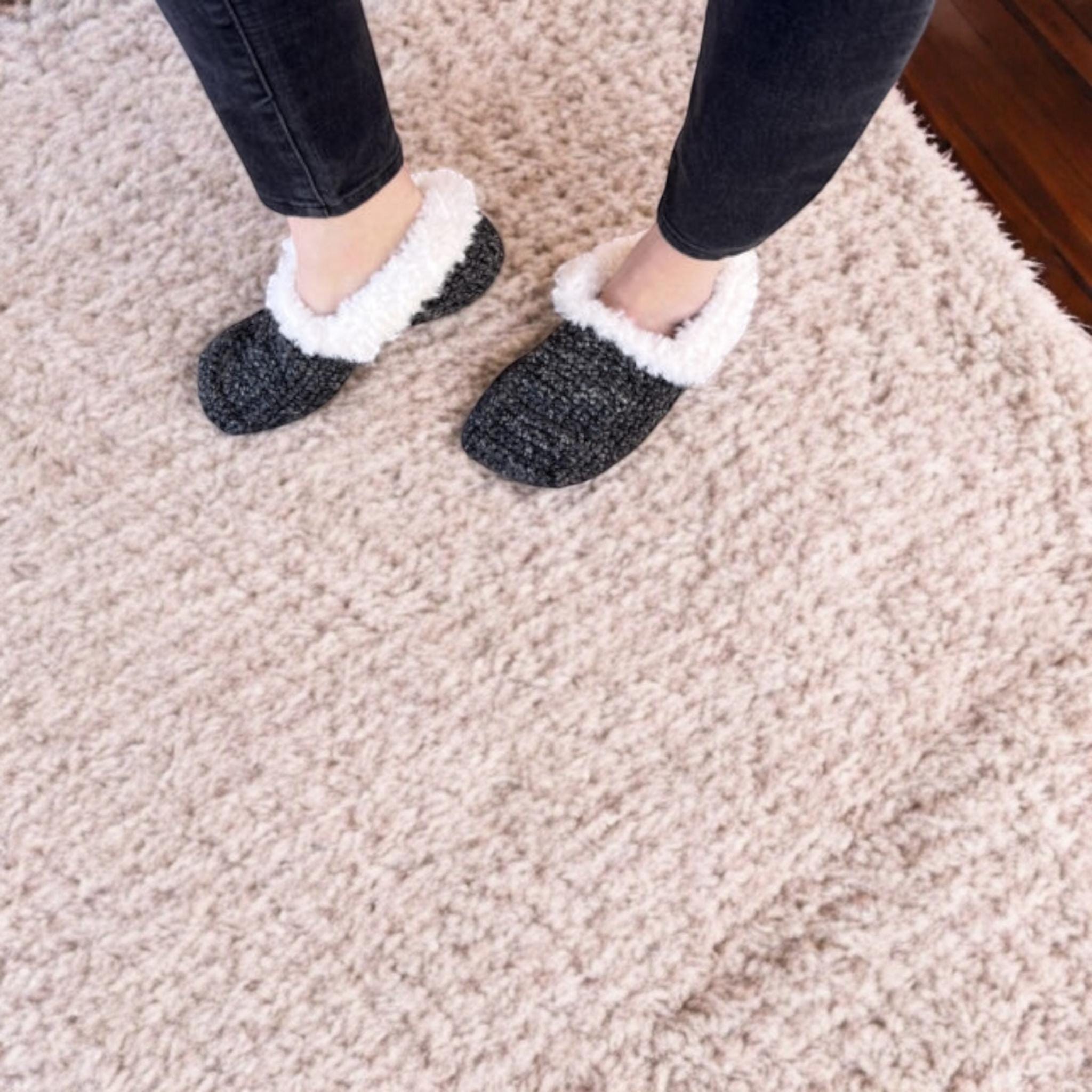 Simple Crochet Slippers, Crochet Pattern, Crochet Slippers, Slippers ...