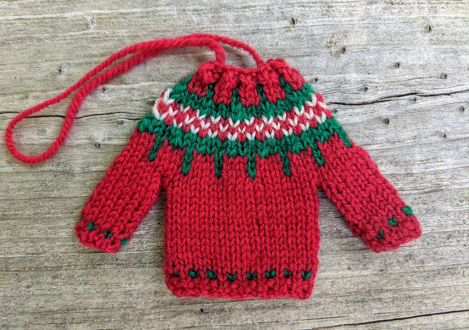 Ornament Mini Sweaters - Etsy