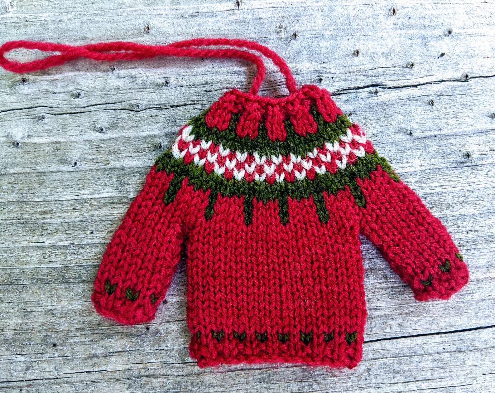Ornament Mini Sweaters - Etsy