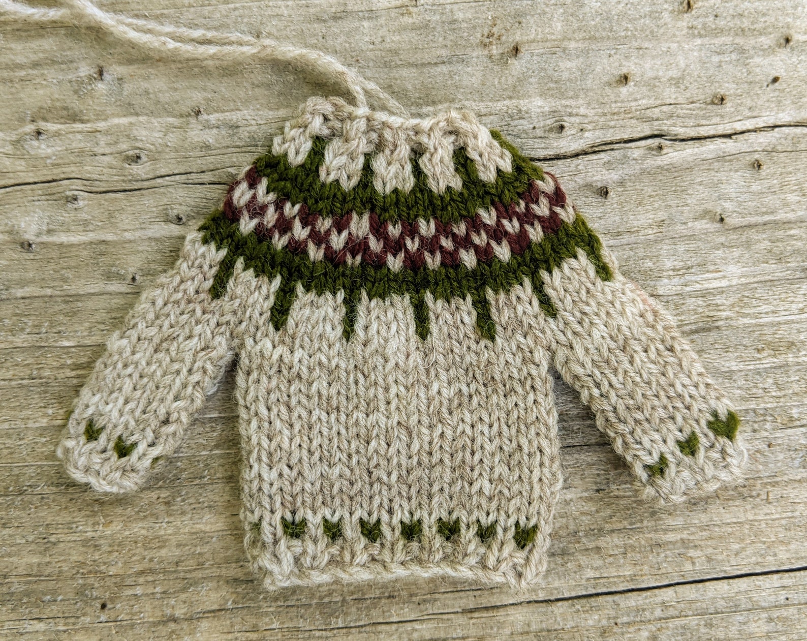 Ornament Mini Sweaters - Etsy