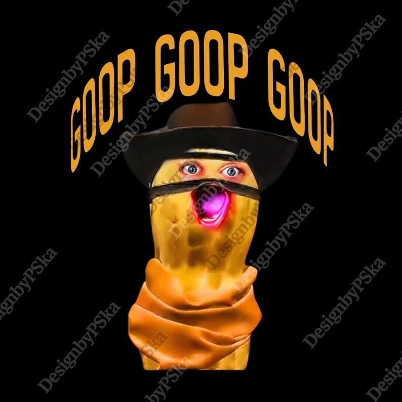 The Burnt Peanut GOOP Png, Bungulator Digital, Funny Meme Png, Peanut ...