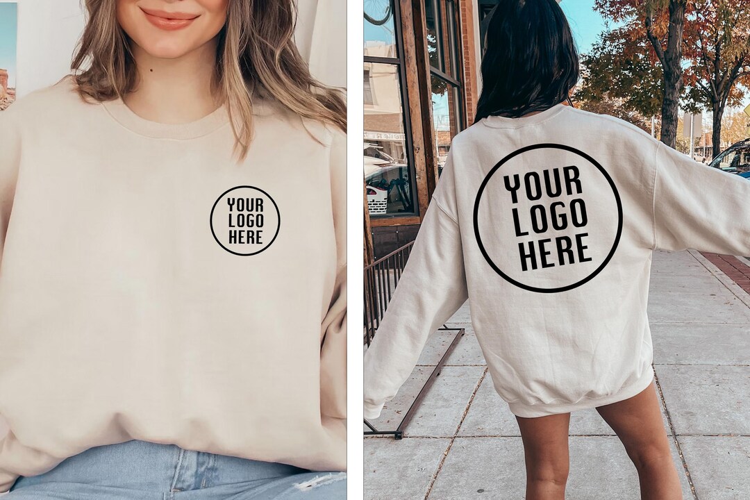 Custom Logo Design Shirt, Company Logo Merch, Team Shirt, Personalized ...