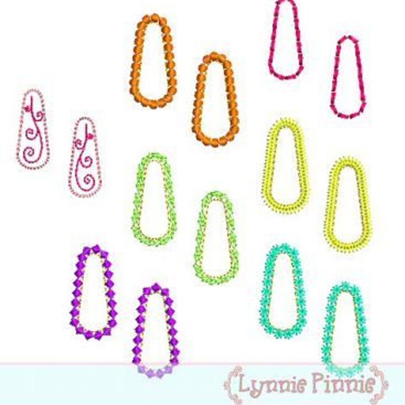 Embroidery Hair Clip - Etsy