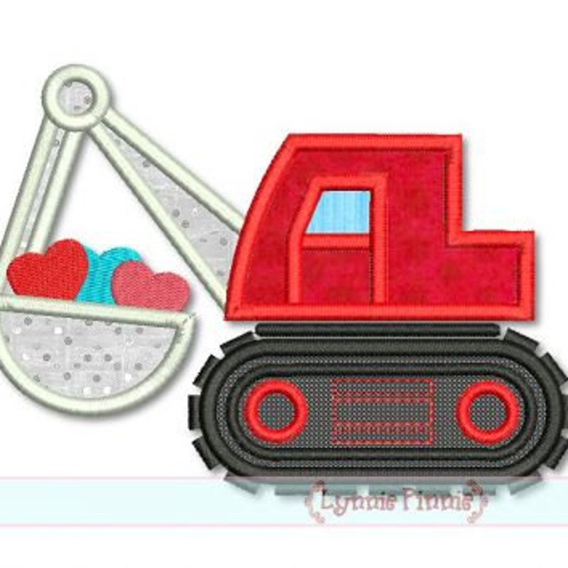 Digger Applique - Etsy