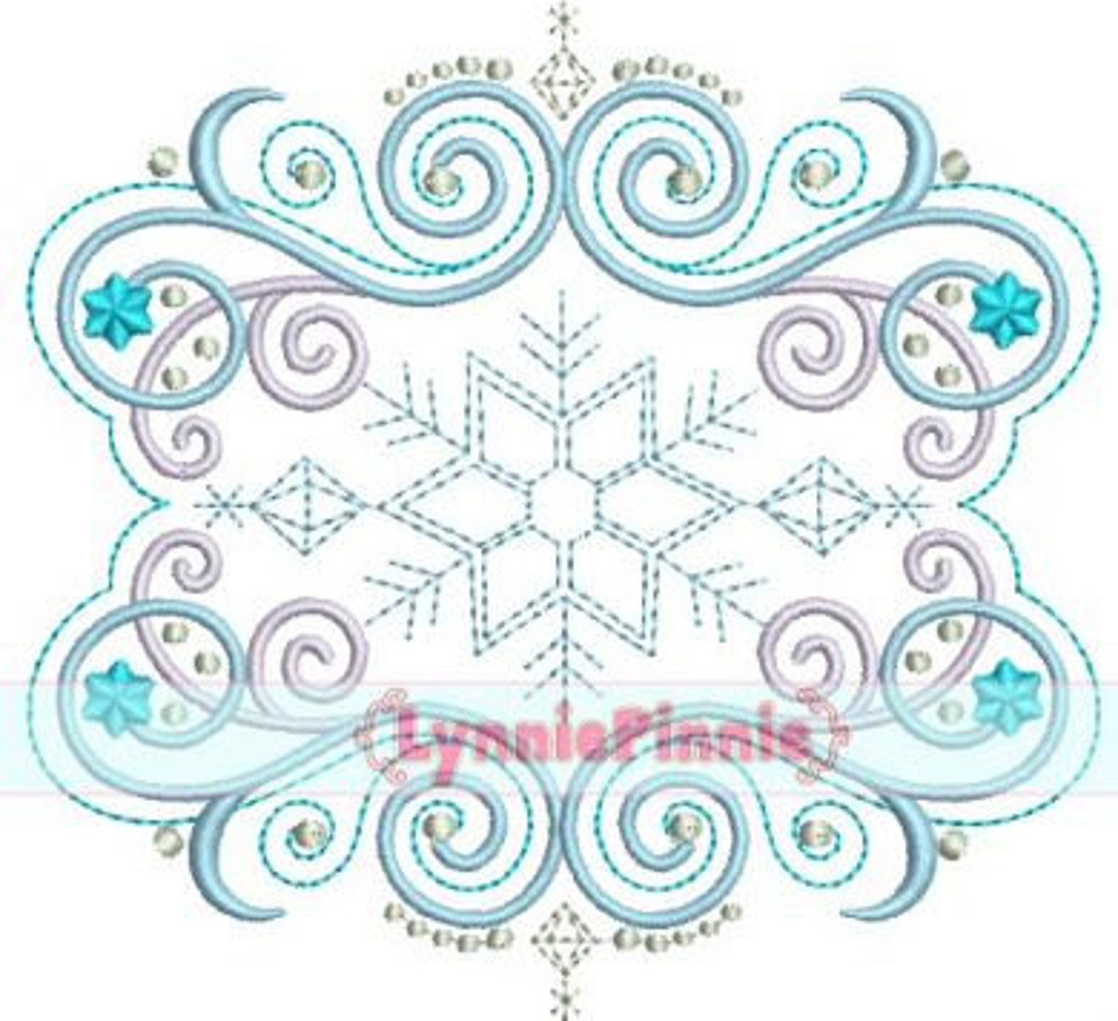 FLOURISH FRAME 4 Machine Embroidery Design 4x4 5x7 6x10 INSTANT - Etsy