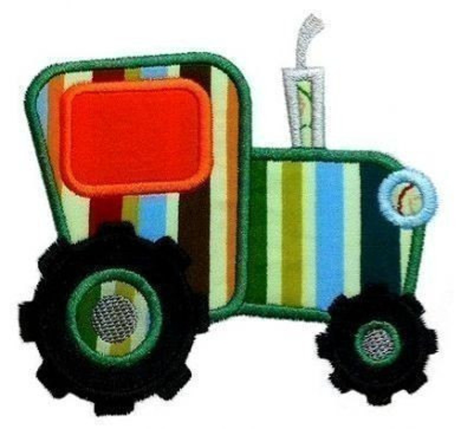 TRACTOR Applique 4x4 5x7 6x10 Machine Embroidery Design Fall - Etsy
