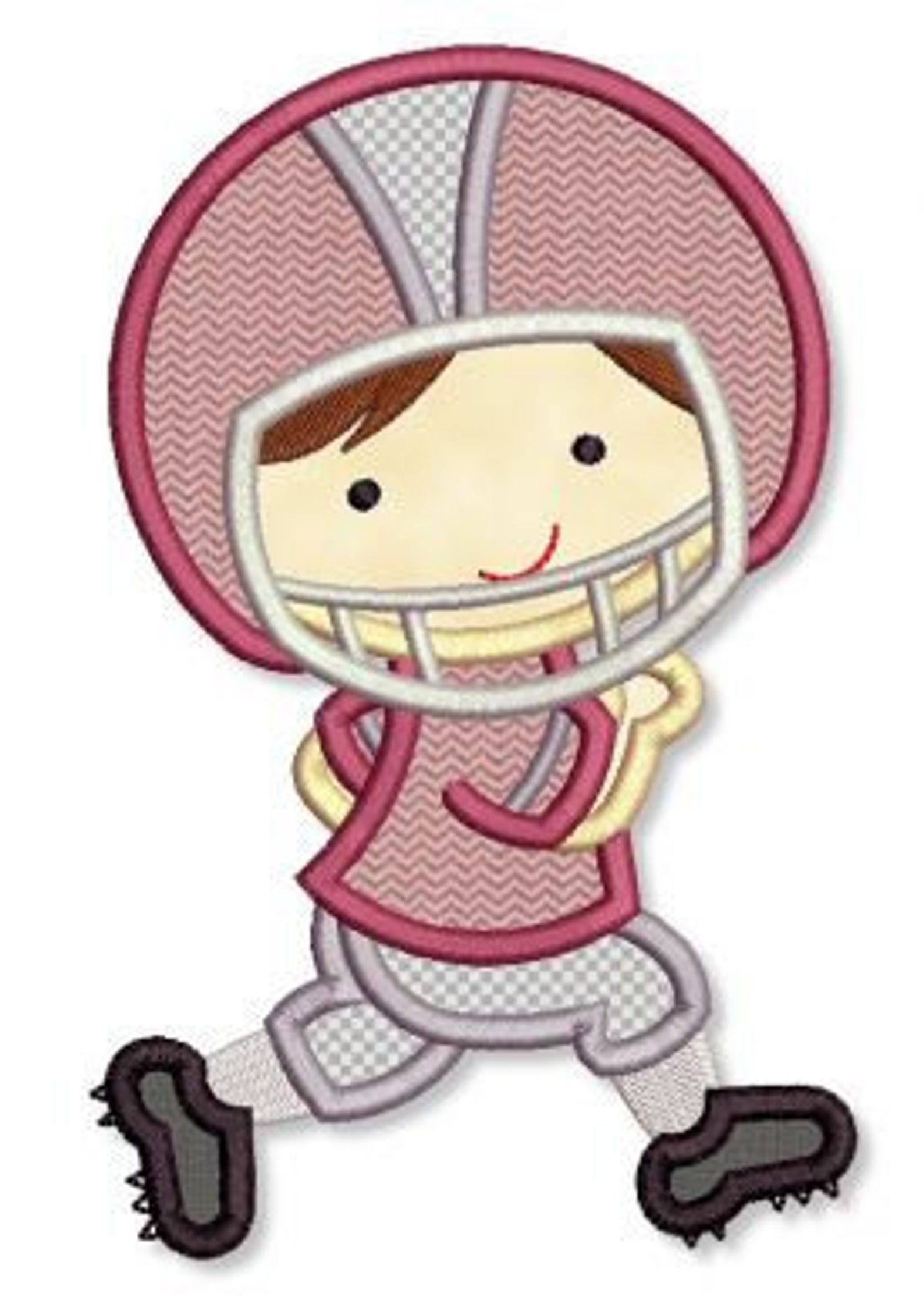 Little FOOTBALL PLAYER 2 Applique 4x4 5x7 6x10 Máquina Bordado - Etsy ...