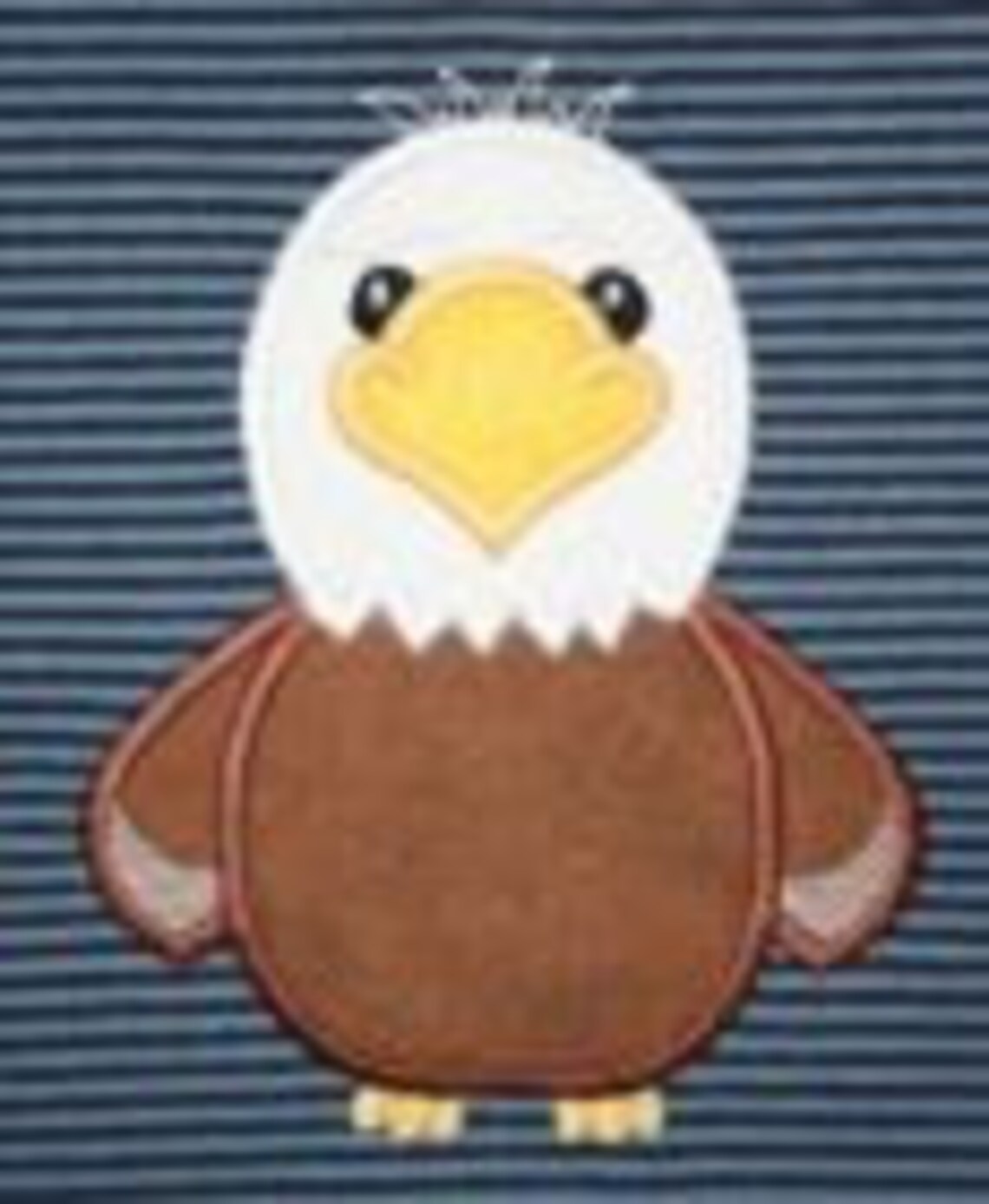 BALD EAGLE Applique 4x4 5x7 6x10 Machine Embroidery Design | Etsy