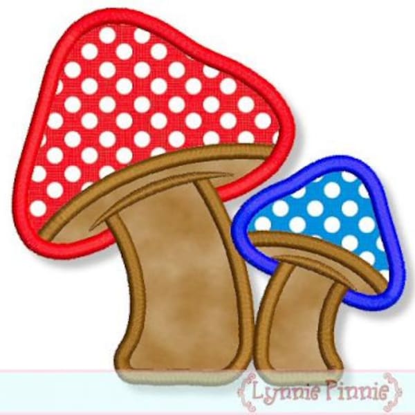 Mushroom Applique - Etsy
