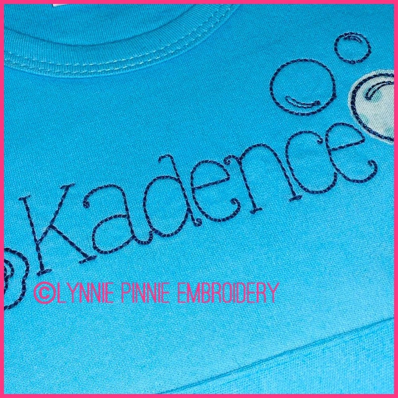 Be Still Bean Stitch Font Uppercase & Lowercase Font DIGITAL - Etsy