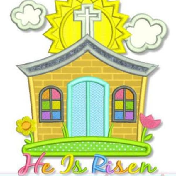 Church Applique - Etsy