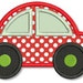 CAR Applique 4x4 5x7 6x10 Machine Embroidery Design Boy Girl Baby ...