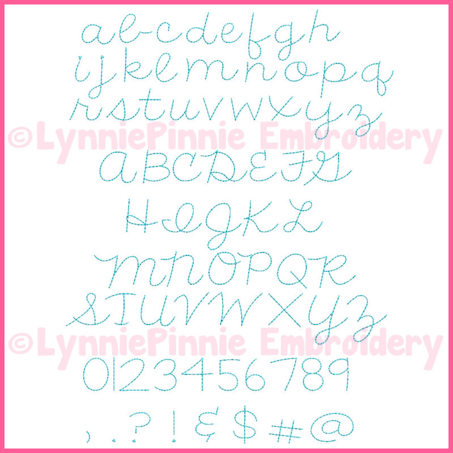 Always a Good Time Sketch Triple Run Embroidery Font 4 Sizes BX Machine ...