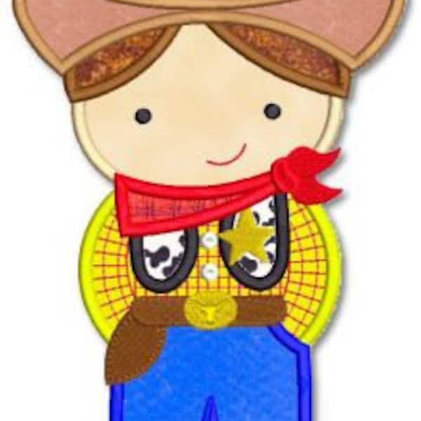 Cowboy Applique - Etsy