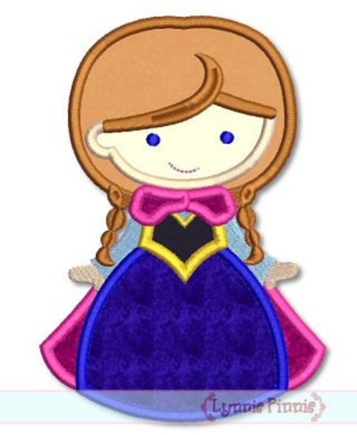 SNOW PRINCESS Cutie 4x4 5x7 6x10 Svg Machine Embroidery Design - Etsy