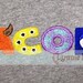 Little MONSTER ALPHABET Embroidery Font 3 Sizes Machine Embroidery ...