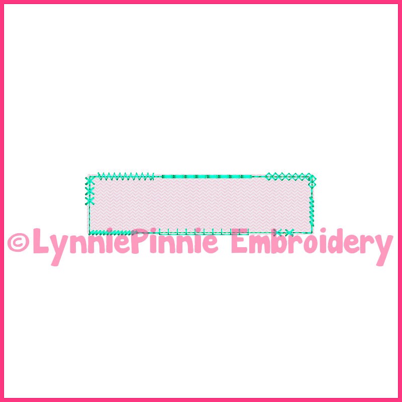 Vintage Funky Patch Frame 2 Applique Machine Embroidery Design File ...