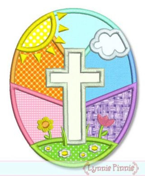 Easter Egg Cross