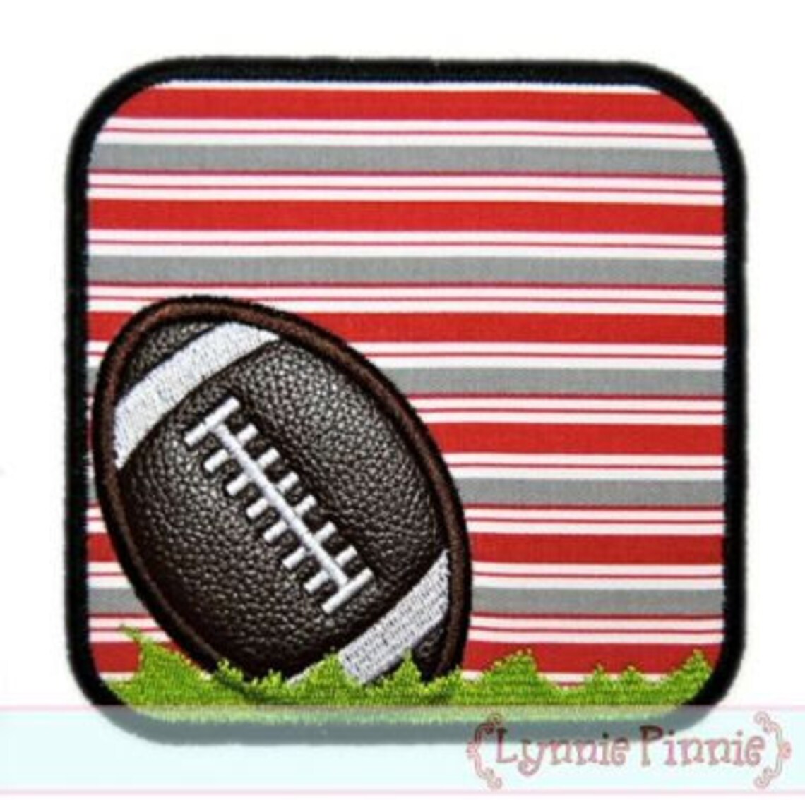 FOOTBALL FRAME Applique 4x4 5x7 6x10 Machine Embroidery Design - Etsy