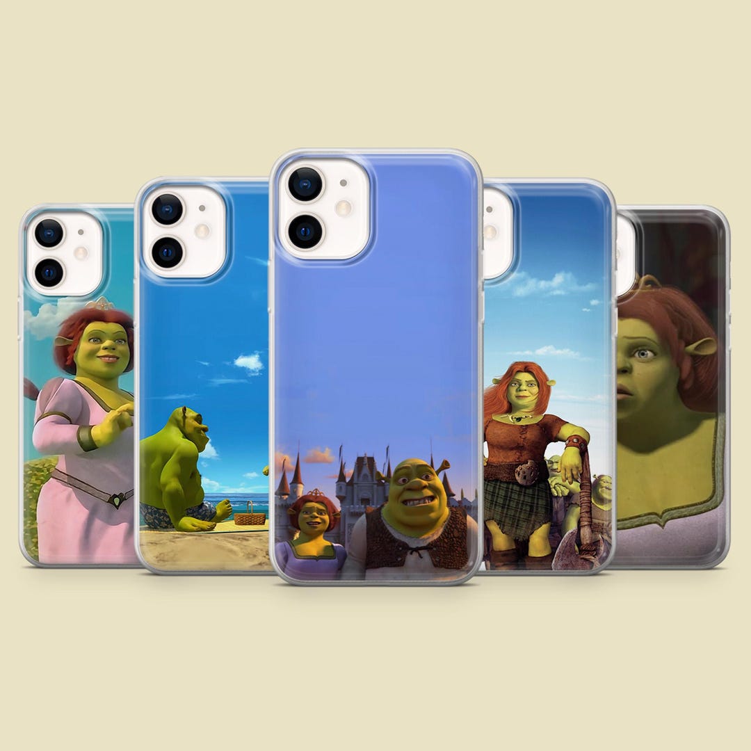 Shrek Phone Case Fiona Love Cover for iPhone 16, 15, 14, 13, 12 ...