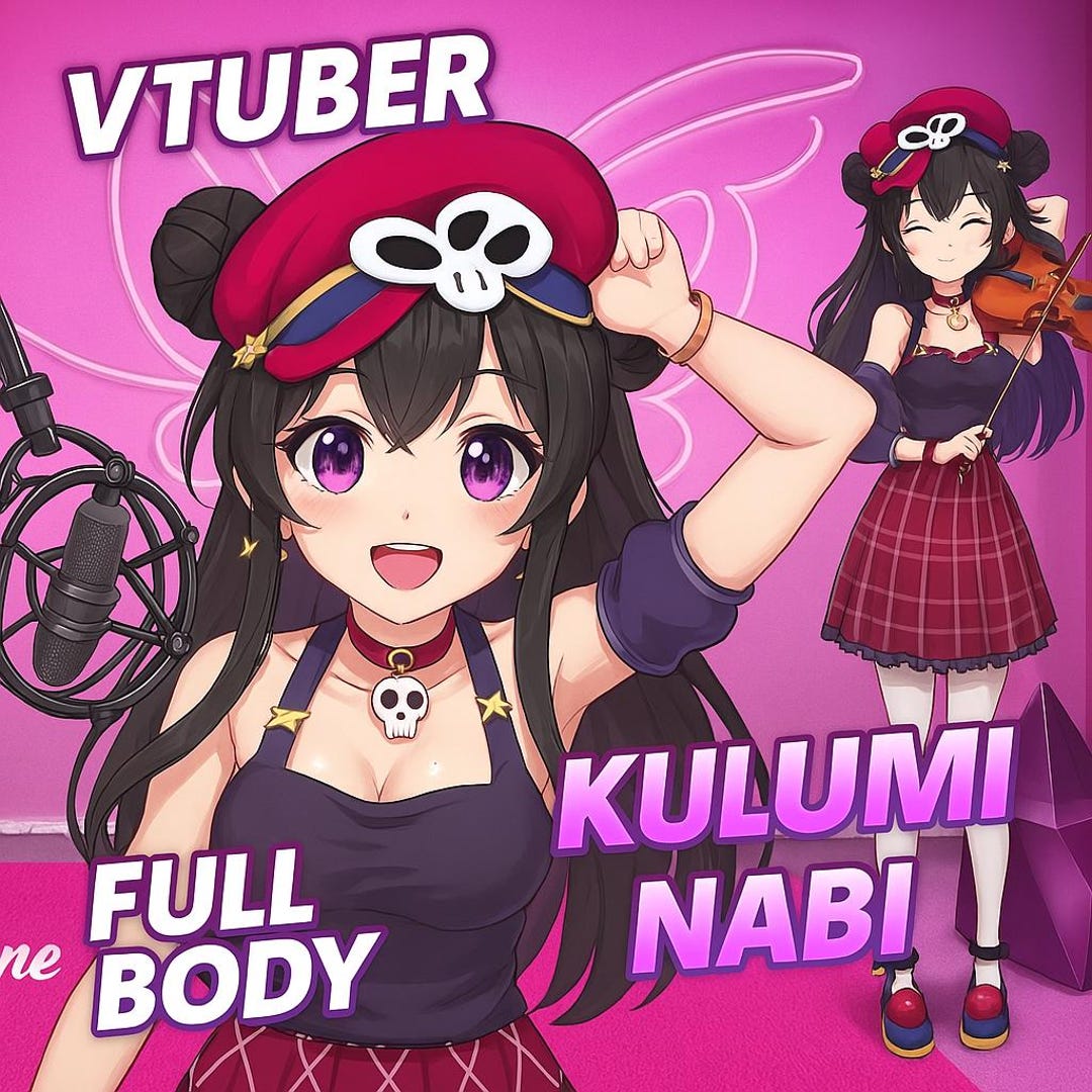 Vtuber Model Kulumi Nabi for Vtube Studio - Live2d Premium Full Body ...
