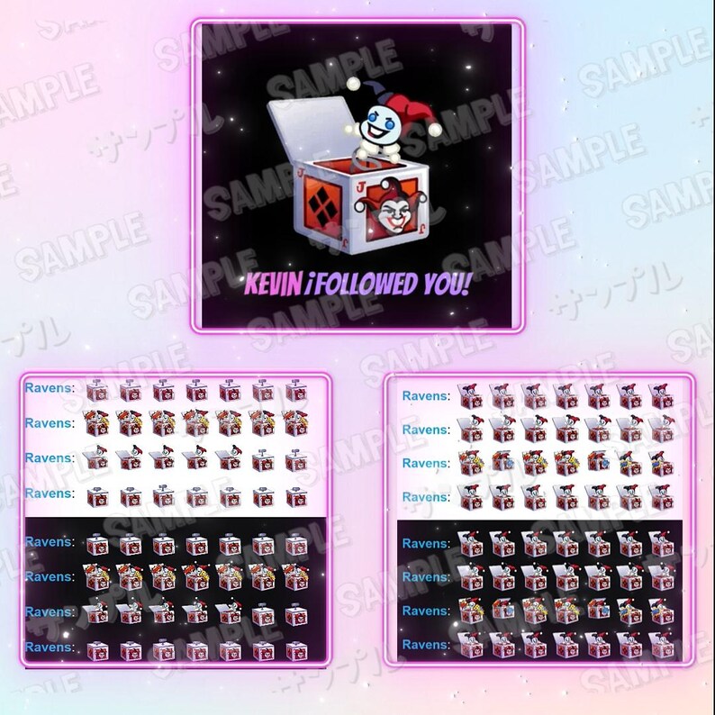 Joker Animated Emote - Surprise Box | Emote for Twitch, Discord, and ...