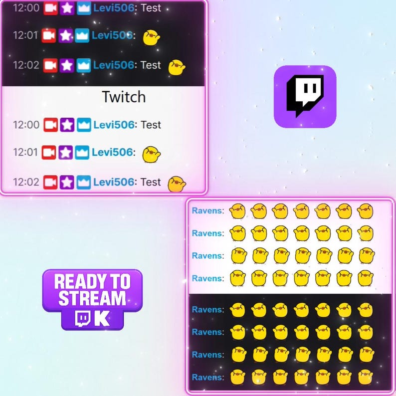 Animated Chicken Emote | Emotes for Twitch, Discord, and Youtube | GIF ...