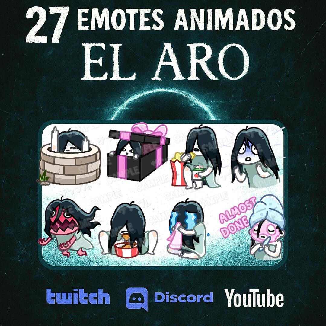 27 Animated Horror Ring Emotes | Horror Emotes for Twitch, Discord, and ...