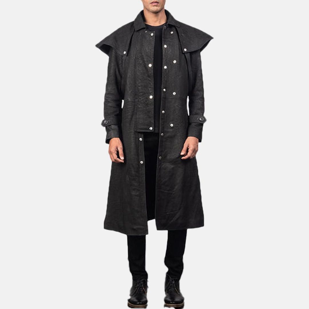 Nebula Mens Duster Coat - Etsy