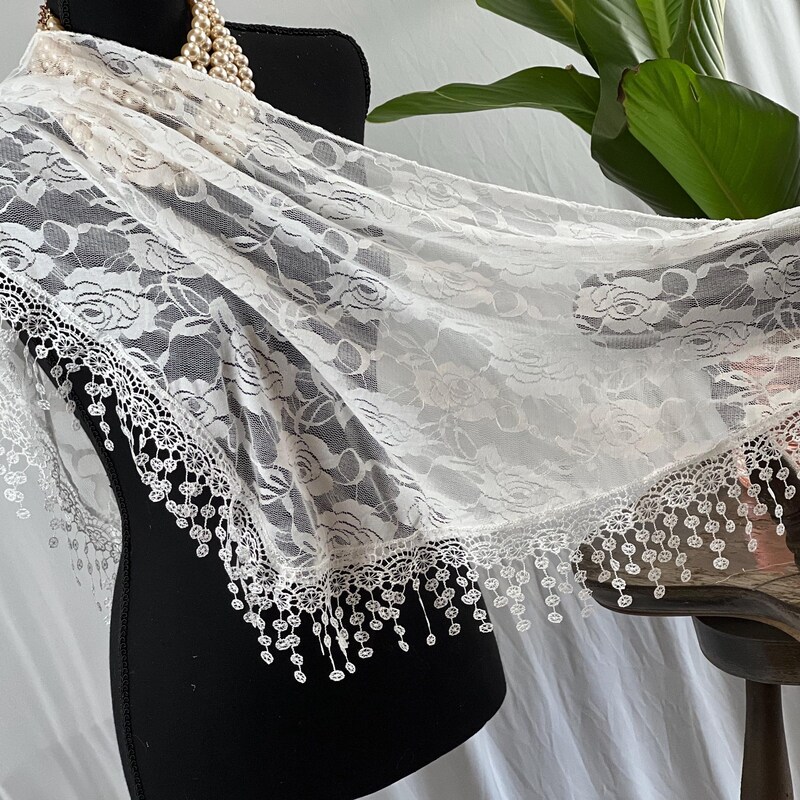 Wedding Lace Shawl - Etsy