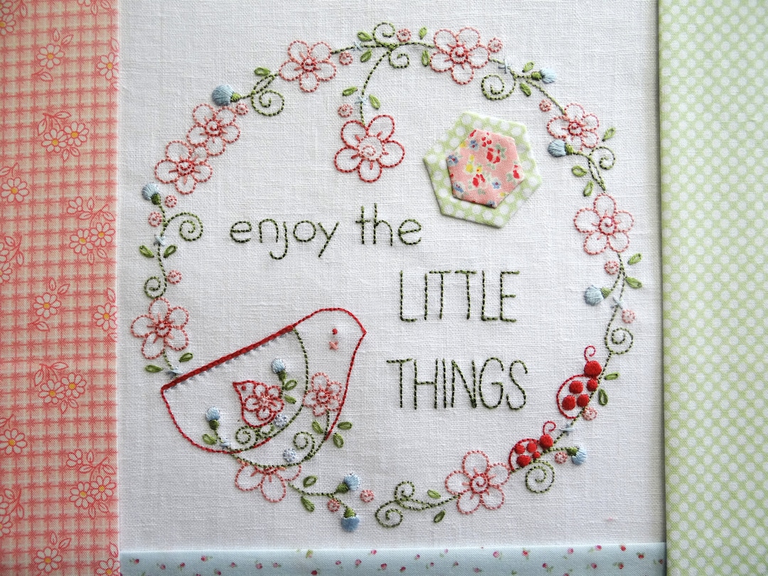 The Little Things - Hand Embroidery Pattern - Digital Download - Etsy