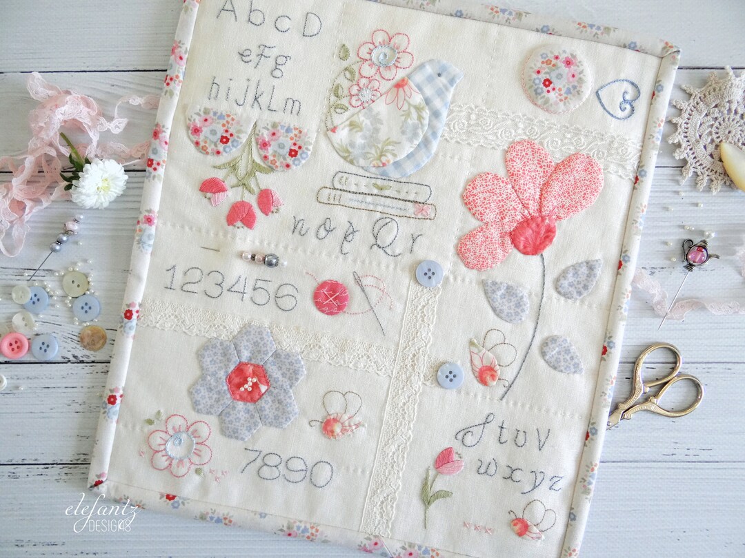 Spring Sampler Pattern - Hand Embroidery - Applique - Mini Quilt ...